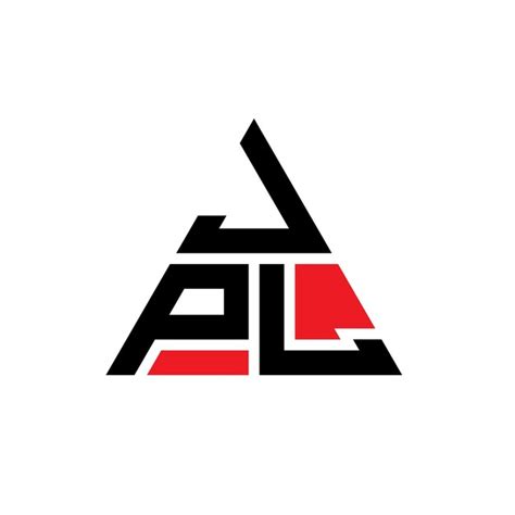 Premium Vector Jpl Triangle Letter Logo Design With Triangle Shape
