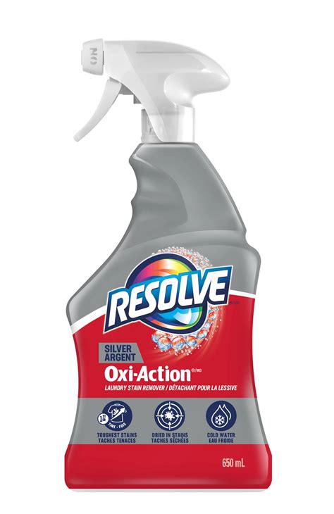 resolve® pre treat silver oxi action® trigger 12 650 ml resolve® ca