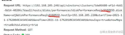 Get请求传对象数组参数有个请求，里面的参数有对象数组的情况，原来是 Post 请求，后面接口改成 Get 请求，那用 掘金