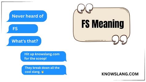 Fs Meaning What Does Fs Mean Knowslang