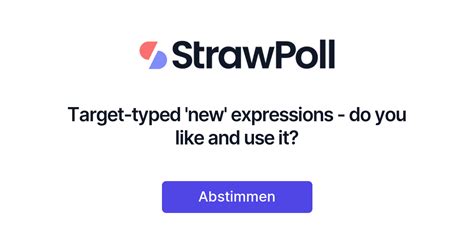 target typed new expressions do you like and use it