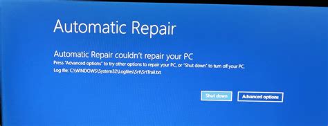 Windows Stuck In Automatic Repair Loop From Boot R Windowshelp