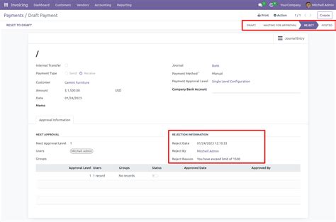 Payment Dynamic Approval Account Payment Approvals Dynamic Payment