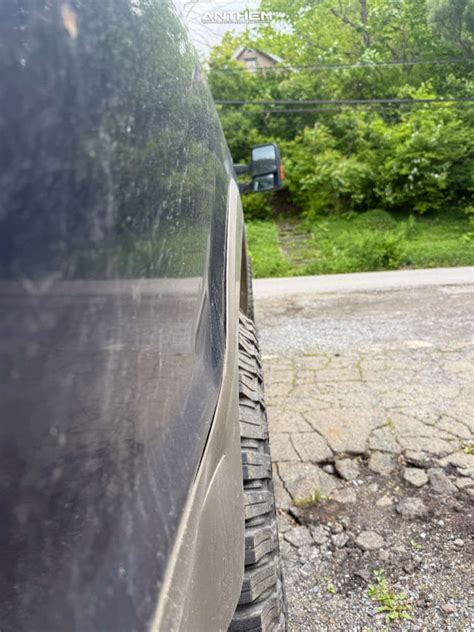 2003 Ford Excursion Wheel Offset Aggressive 1 Outside Fender