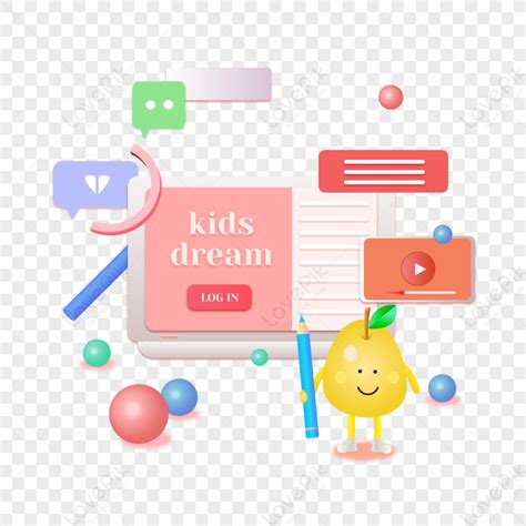 자식 교육 캐릭터 만화 교육 장비입니다성격배우다 Png 일러스트 무료 다운로드 Lovepik