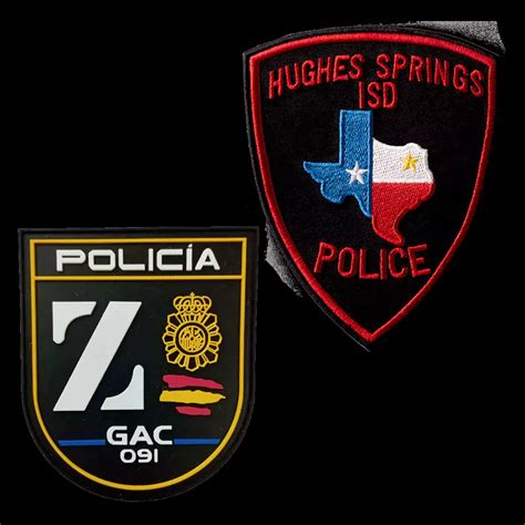 Custom Police Patches Swat Sheriff No Minimum Order