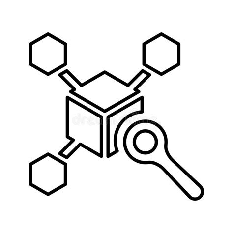Analytical Olap Big Data Icon Stock Illustration Illustration Of Article Global 334985596