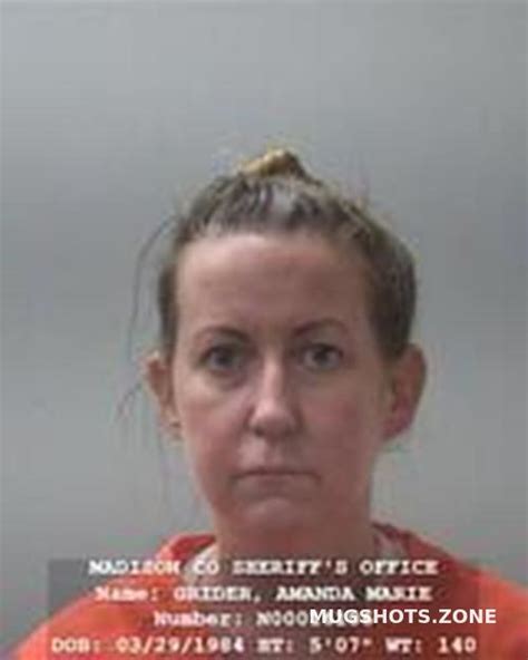 Amanda Marie Grider 07272022 Madison County Mugshots Zone