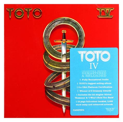 Toto Iv Toto Toto Iv Lp Vgvg 1349 Picclick Au