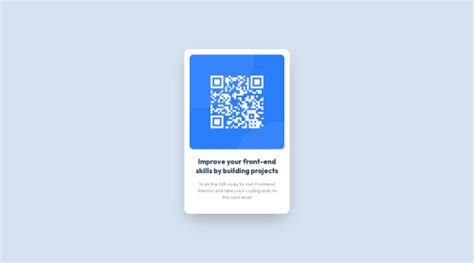 frontend mentor qr code component tailwind and nextjs coding
