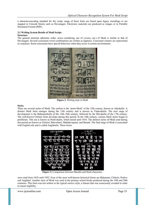 Character Recognition System For Modi Script Pdf Desktop Publishing