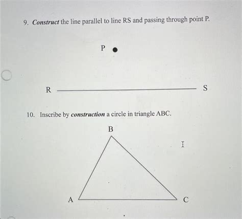 Solved Given A Line Segment Of Length A As Shown Chegg