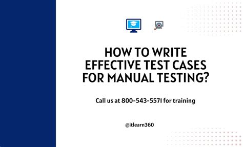 How To Write Effective Test Cases For Manual Testing