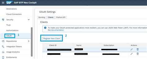 Configuring Client Id And Secret On Neo Environmen Sap Community