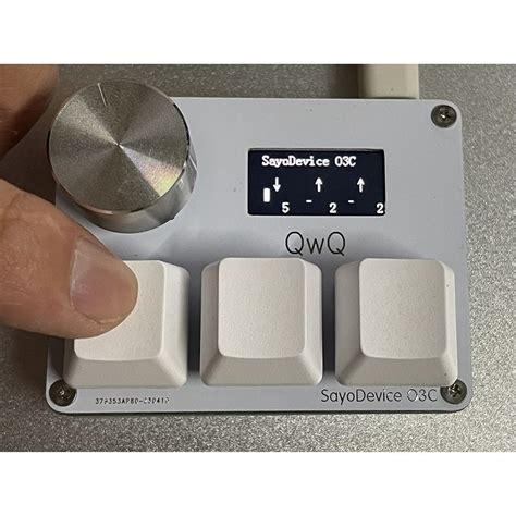 Sayodevice O3C OSU Bàn Phím Kích Hoạt Nhanh Bàn Phím Cơ Macro IPS Màu Màn Hình Núm Bàn Phím Chơi