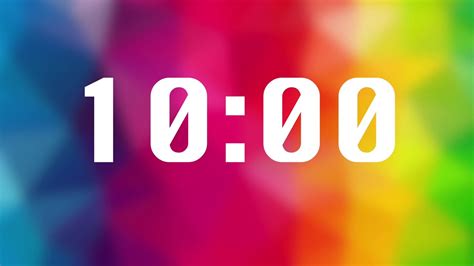 10 Minute Timer Countdown Alarm Youtube