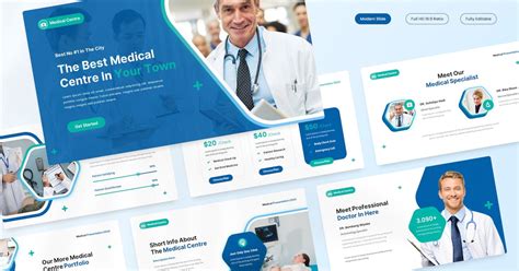 Medical Centre Presentation Powerpoint Presentation Templates Envato Elements