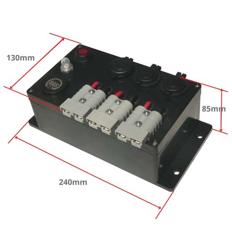 12 Volt Control Box Power Distribution Compact Offroad Dual Battery Compatible 4wd