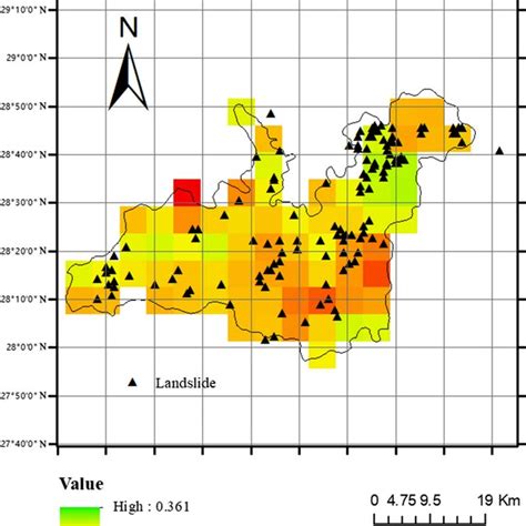 Extracted Soil Moisture Distribution Map From Smap Data Download
