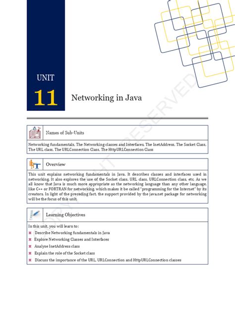 Java Networking Essentials Pdf Port Computer Networking Network