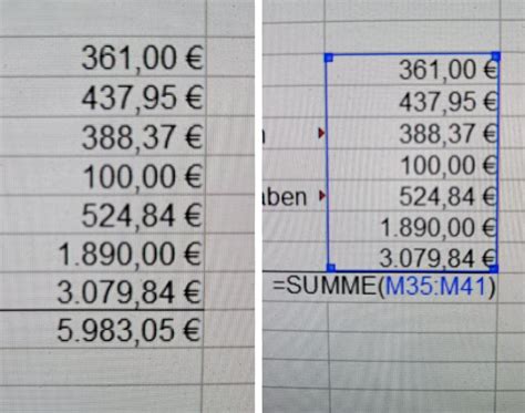 Calc Gives Incorrect Sum What Im Doing Wrong Rlibreoffice