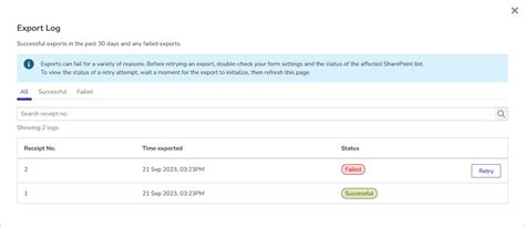 Configure Your Form To Export Response Data To SharePoint OpenForms Help Center