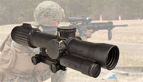 Trijicon Vcog The 1 8x28 Lpvo Now Marine Squad Common Optic