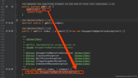 Java Arraysarraylistadd 报错javalangunsupportedoperationexception