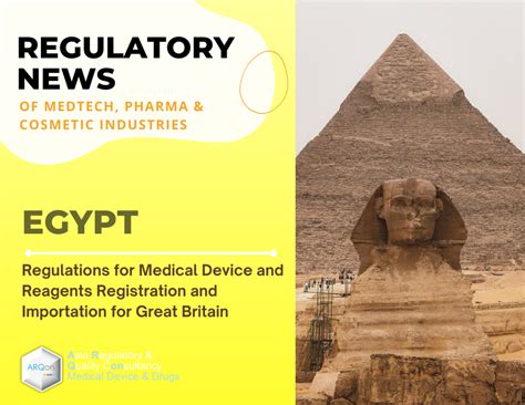 Egypt Regulations For Medical Device And Reagents Registration And Importation For Great Britain