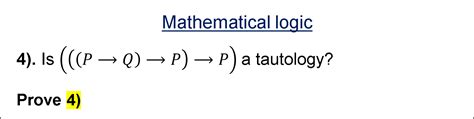 Solved Mathematical Logic 4