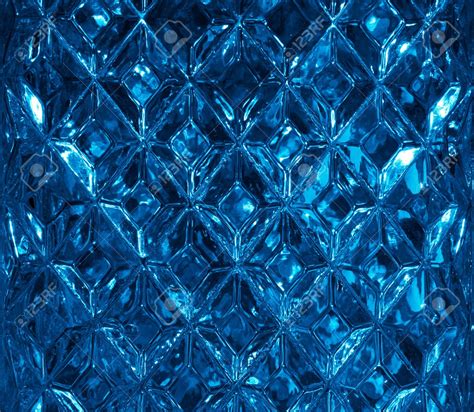 Blue Glass Material 60 Photo