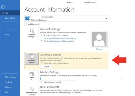 Set Auto Reply In Outlook Transparent Public Data