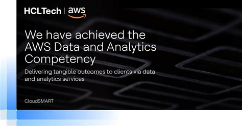 Aws Cloudsmart Dataanalytics Hcltech