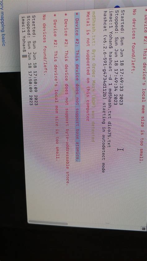 problem with hashcat r mac