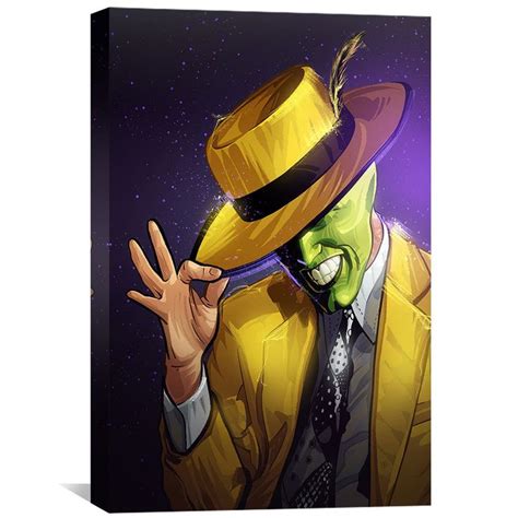 The Mask Canvas Cartoon Art The Mask Cartoon Cartoon Character Tattoos
