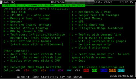 linux centos监控系统的运行情况工具 top htop glances sar nmon centos 性能监控工具 csdn博客