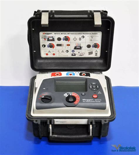 Megger Mit515 5kv Insulation Resistance Tester Nist Calibrated