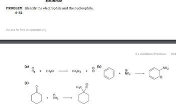 Answered a N3 c CH3Cl CH3N3 din y CH3 H3C b NO₂ A NO₂ bartleby