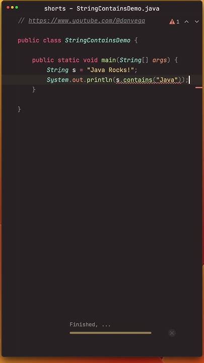 Quick Java Tip How To Use The Ntains Method In Just 60 Seconds 💡 Youtube