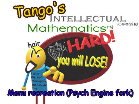 Tangos Intellectual Mathematics Menu Recreation Mod For Friday Night