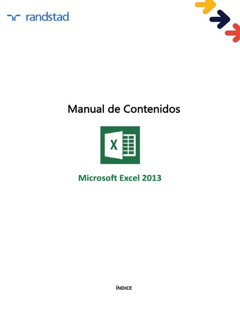 Manual Excel 2013 Pdf Microsoft Excel Software De Oficina