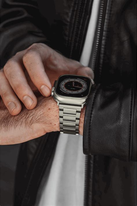 Titanium Apple Watch Band