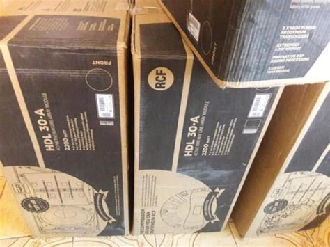 RCF HDL A Dual Inch Powered Line Array Speaker Id Buy Japan Manufacturers