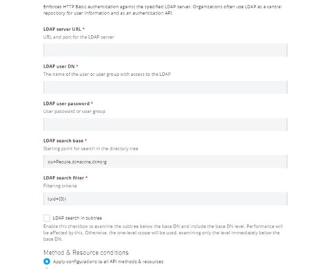 Basic Authentication Ldap Mulesoft Api Manager Policy