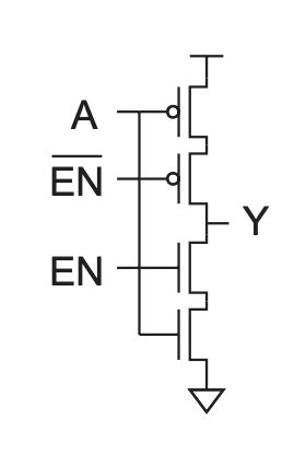 Vlsi Is There Any Problem With Implementing A Tristate Buffer This Way Electrical