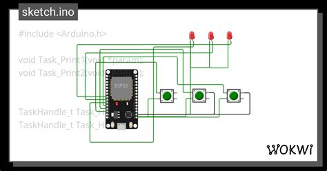 Practica1 Wokwi Esp32 Stm32 Arduino Simulator