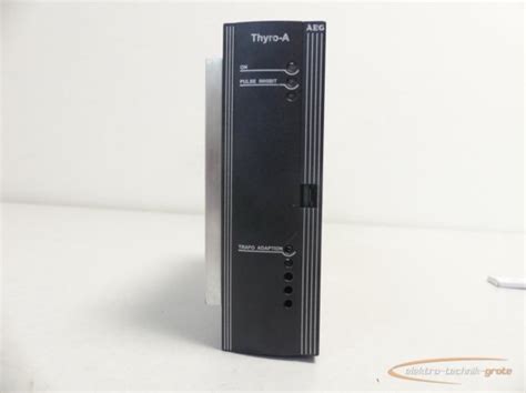 Aeg Thyro A 1a 400 16h 1 2000000921 Power Supply System Sn 7011693018