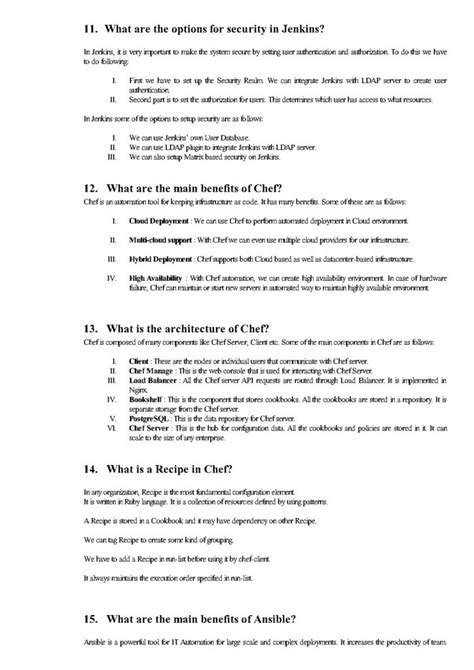 Top 200 Devops Engineer Interview Questions And Answers Pdf