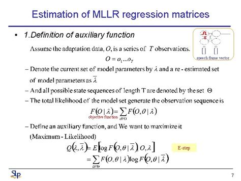 maximum likelihood linear regression for speaker adaptation of