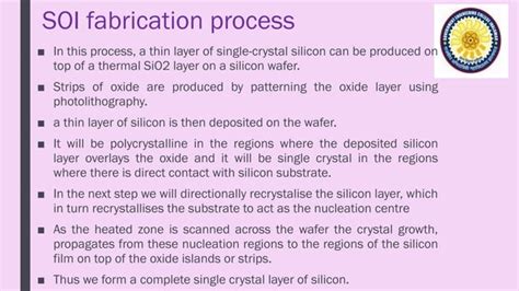 Vlsi Process Integration Pdf